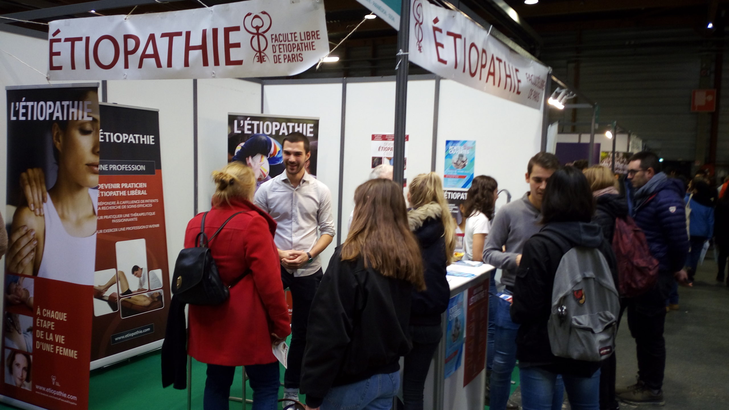 La Faculté Libre d'Étiopathie de Paris présente au salon de l'étudiant ...