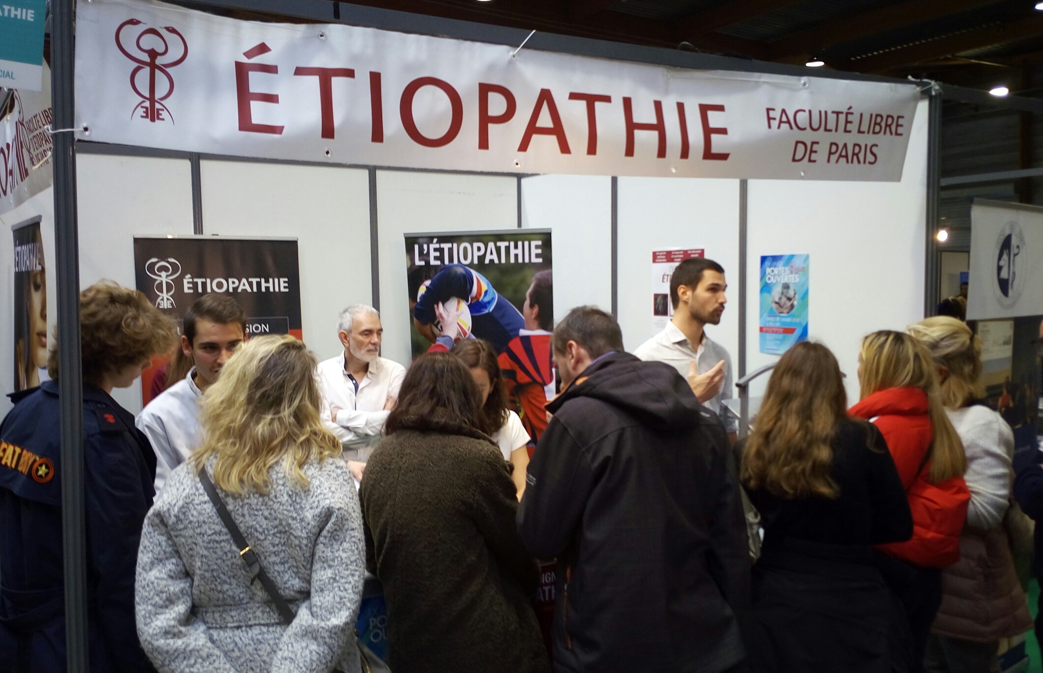 La Faculté Libre d'Étiopathie de Paris présente au salon de l'étudiant ...